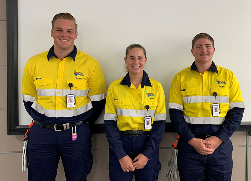 New apprentices and trainees power up their careers | CS Energy